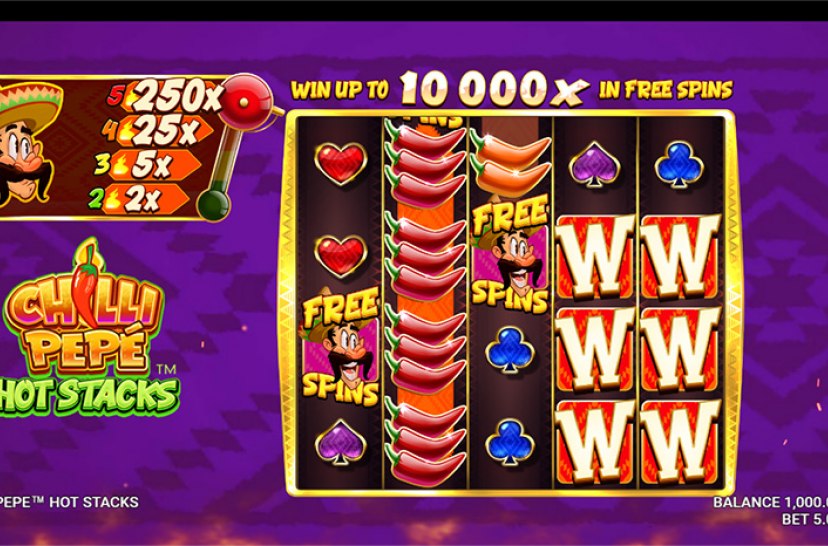 Chilli Pepe Hot Stacks The Best Slots Machines at OneCasino