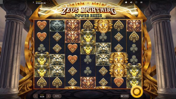 Red Tiger - Zeus Lightning Power Reels